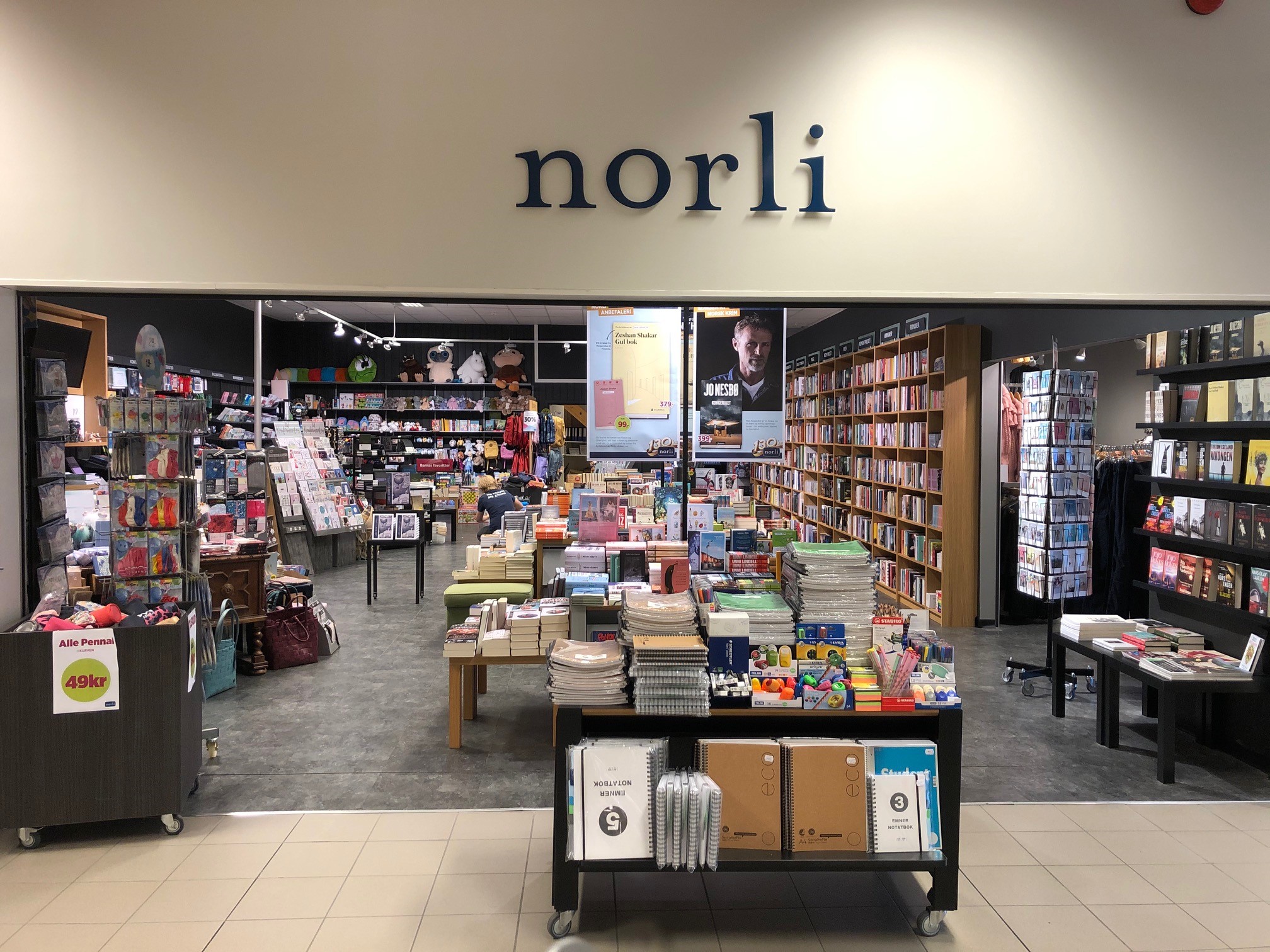 Norli på Telesenteret i Seljord